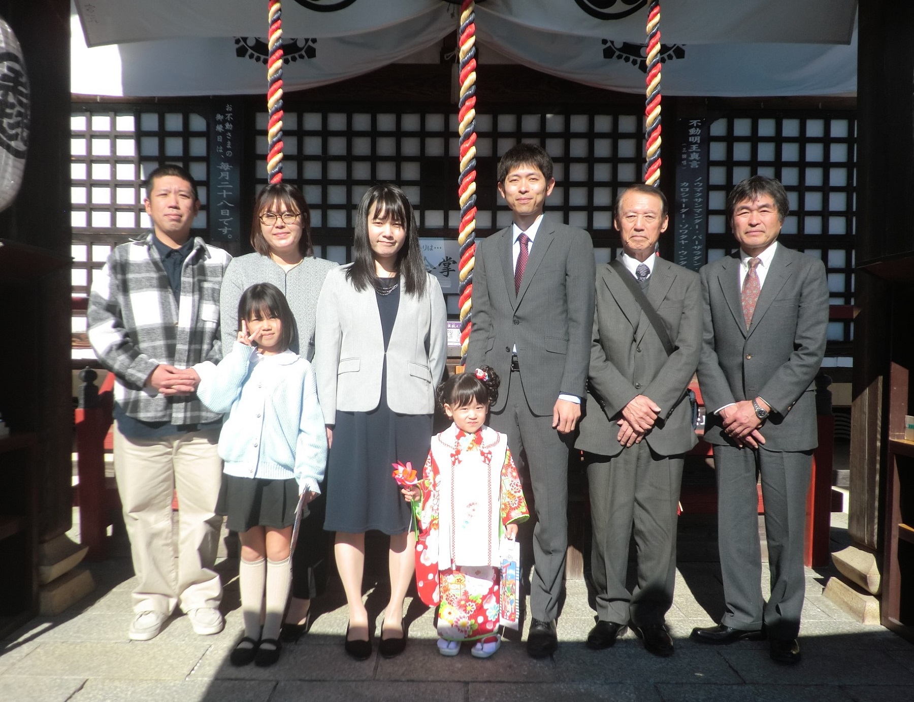 真白ちゃん｜七五三詣り