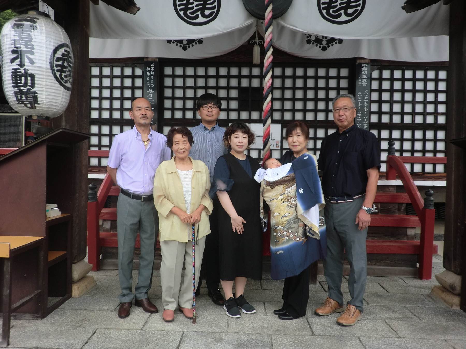 寛大くん｜初寺詣り