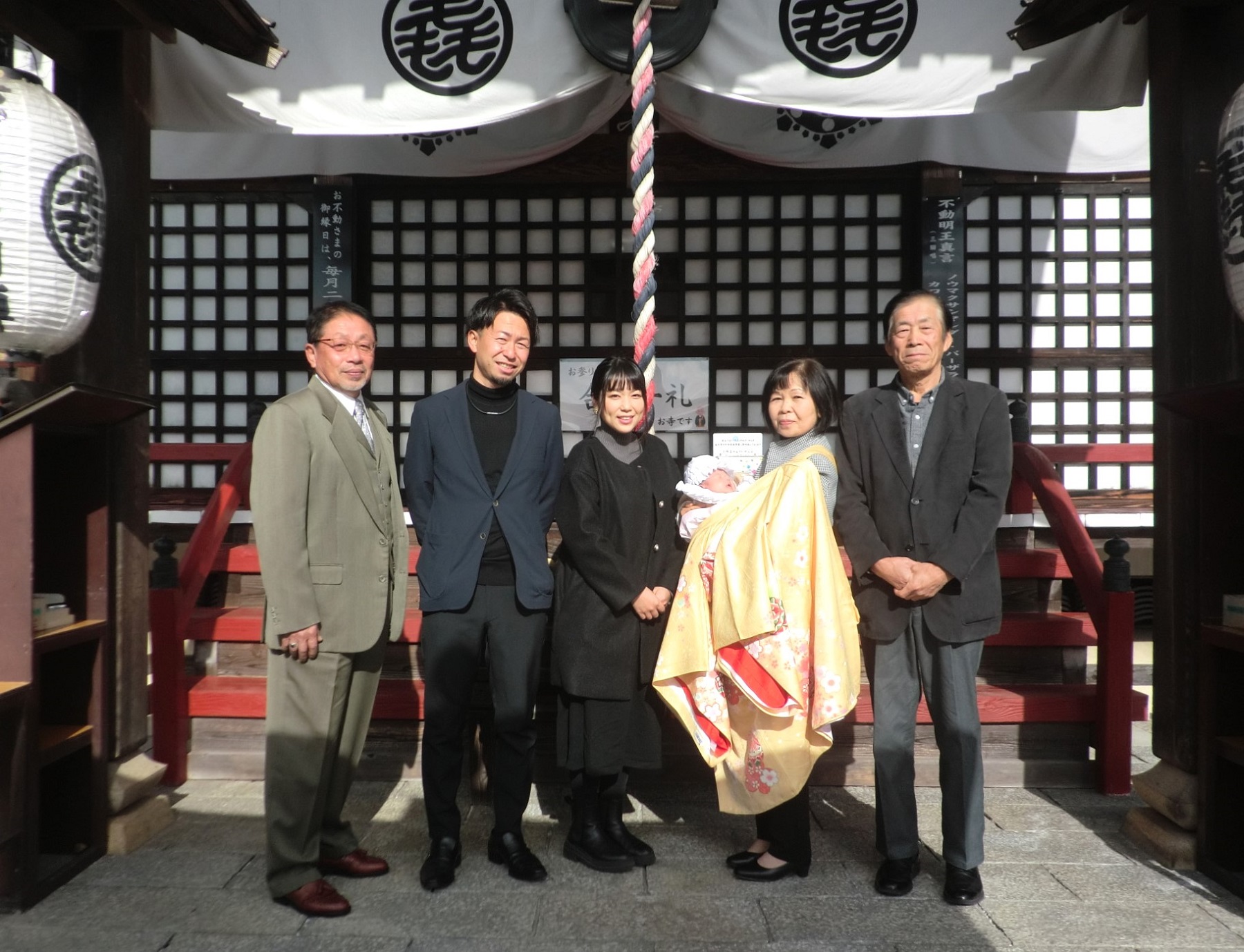 柑七ちゃん｜初寺詣り